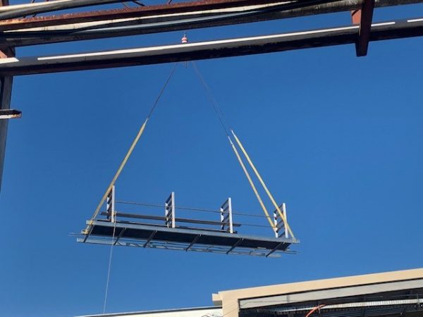 Pipe Gantry and Access System – Ice Cream Factory | BDR Stainless