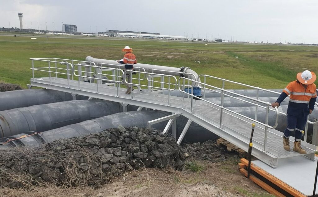 Airside S1 Pedestrian Access and Scour Point Upgrade | BDR Stainless